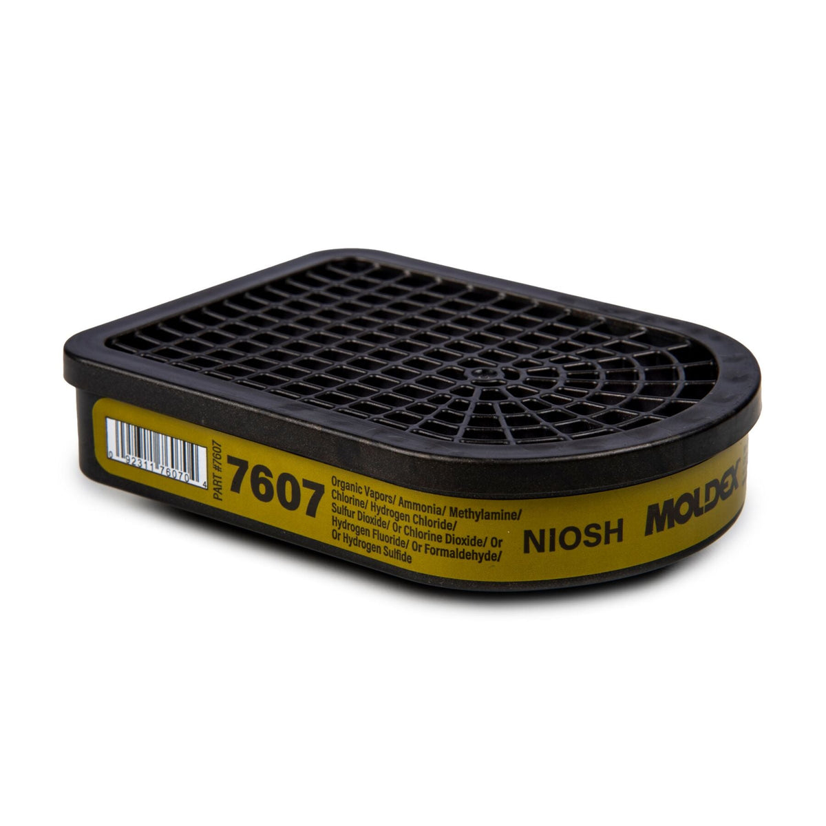 Moldex 7607 Semi-Rectangular Multi-Gases/Vapors Smart Cartridge for 70 ...