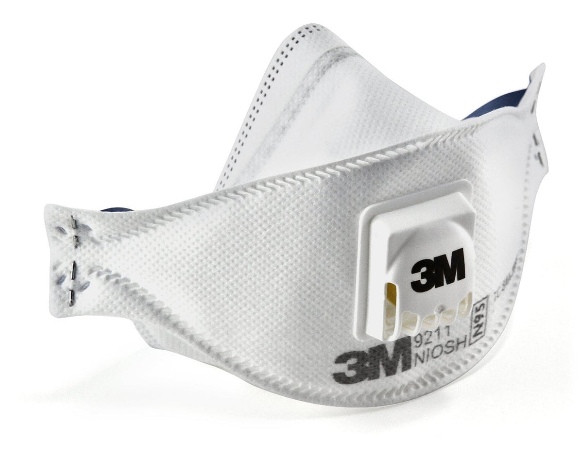 3M Aura Particulate Respirator 9211+/37193(AAD), N95 (10 Masks Per Box — BHP Safety Products