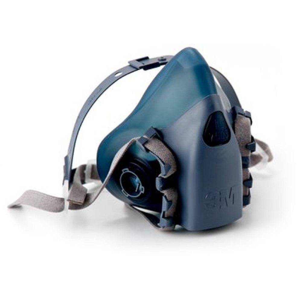 3M Half Facepiece Reusable Respirator 7500 Series, Silicone (Mask Only ...
