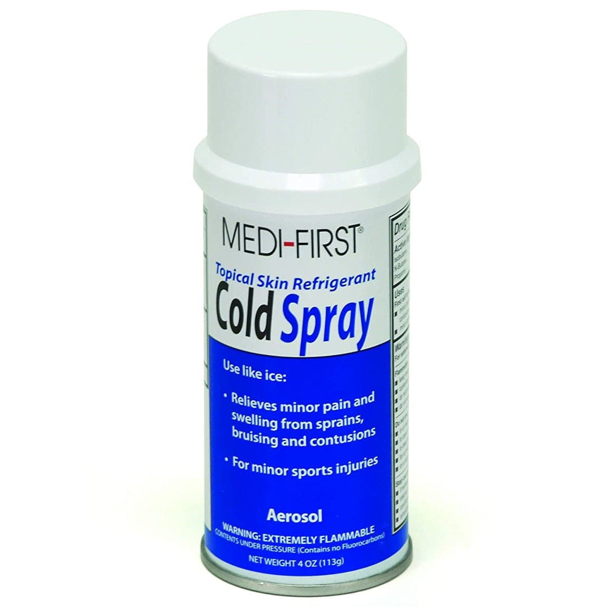 4oz Topical Skin Refridgerant Cold Spray, Use like Ice — BHP Safety ...