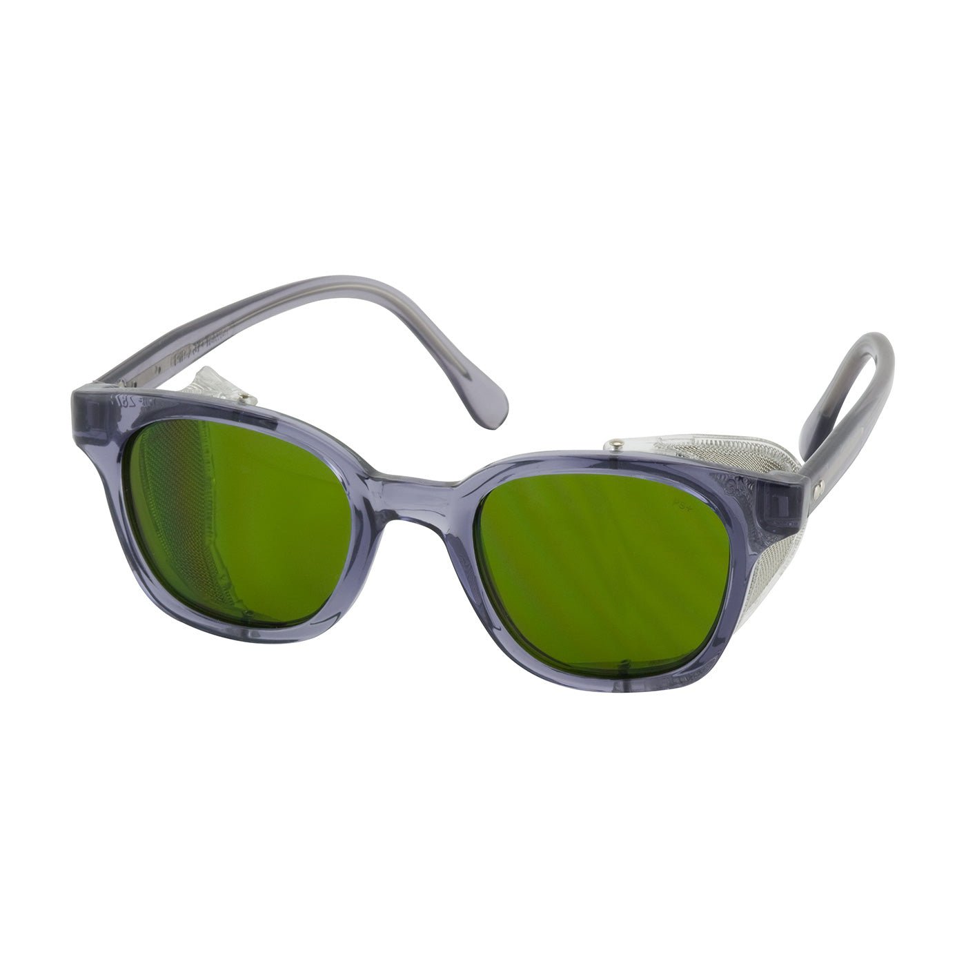 Traditional Spectacle Full Frame Safety Glasses Wire Mesh Side Shields ...