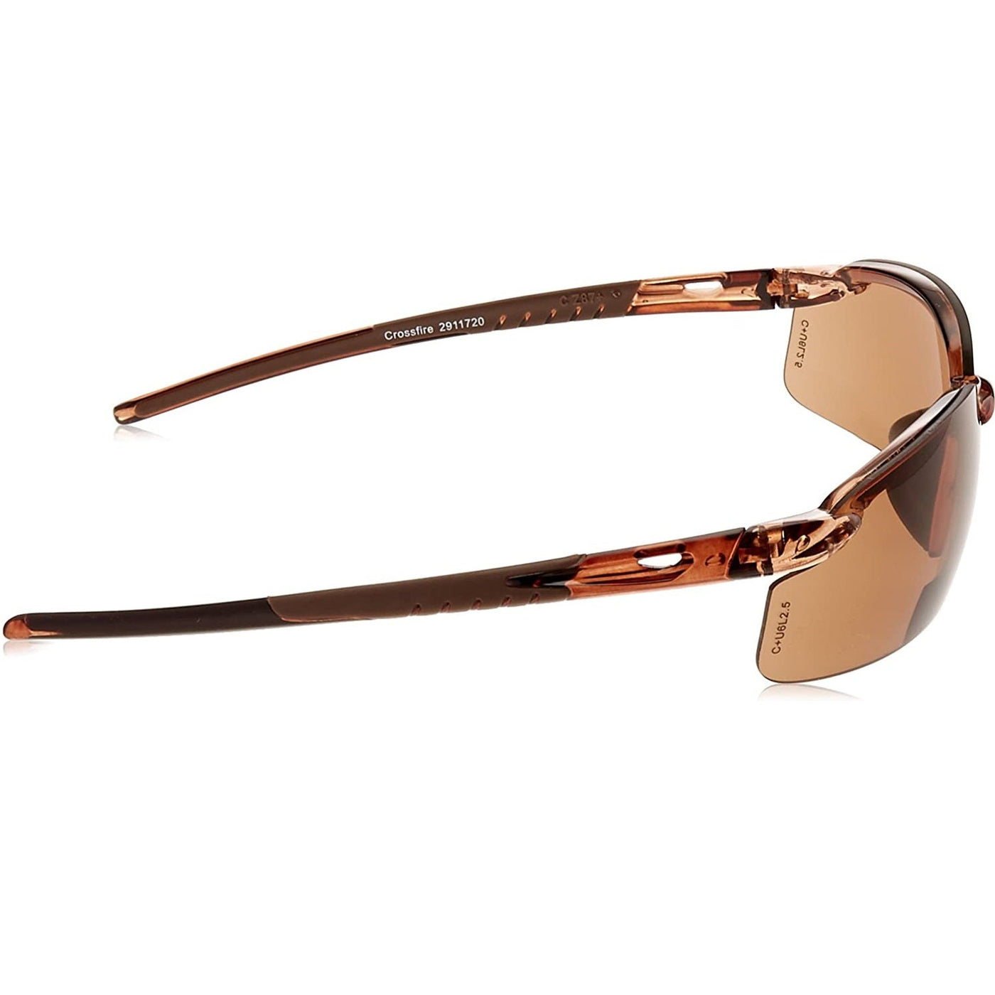 Crossfire ES5 Brown Lens Bifocal Safety Glasses Premium Safety Eyewear ...