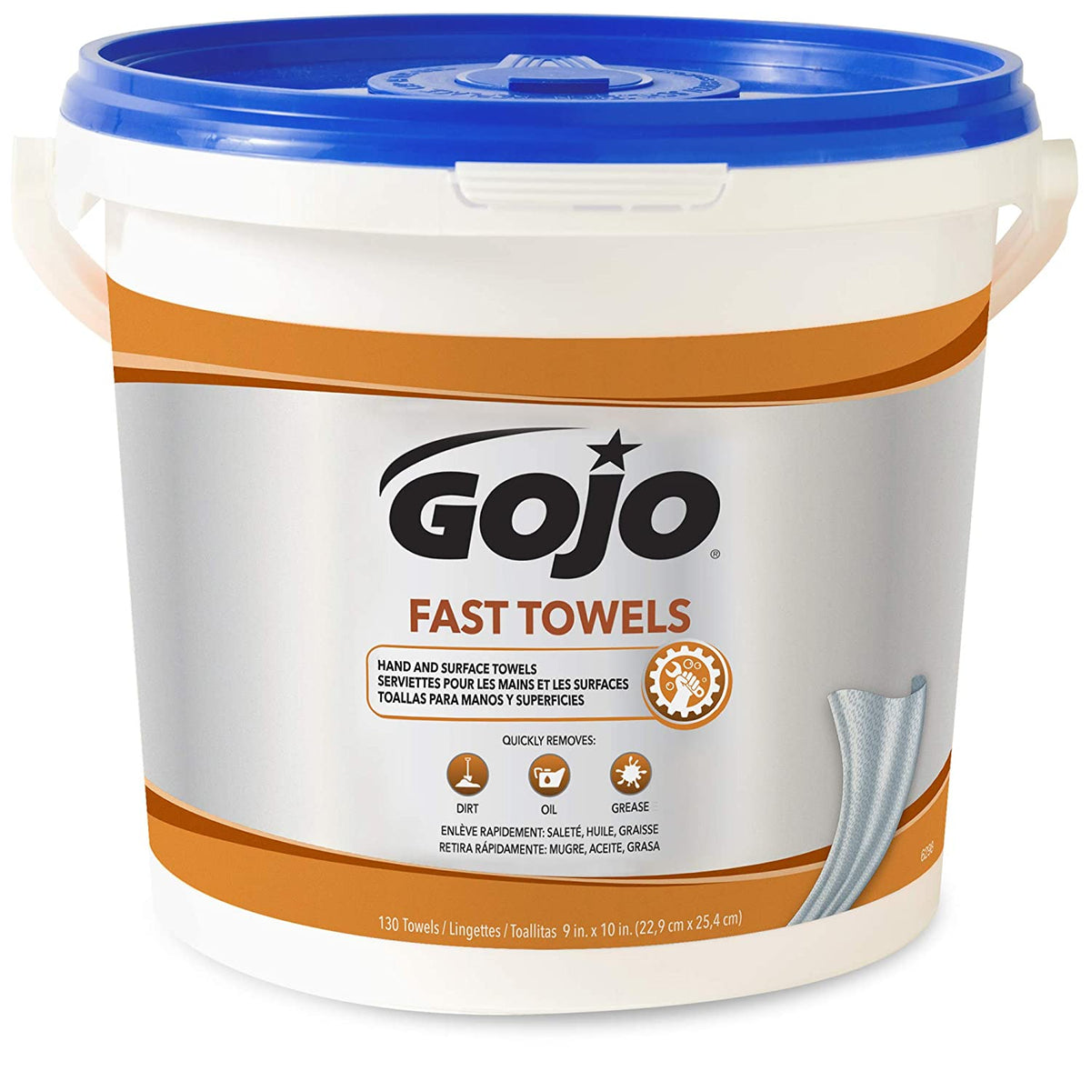 GOJO Fast Towels, 130 Count Bucket — BHP Safety Products