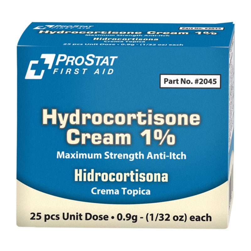 Hydrocortisone Cream 1% Maximum Strength Anti-Itch, 0.9gm Packets — BHP ...