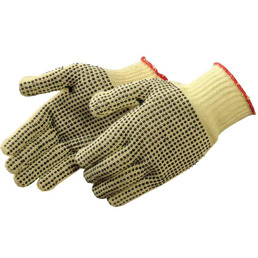 K-Grip 4815 ANSI A2, Kevlar Knit Cut Resistant Gloves with PVC Dots ...