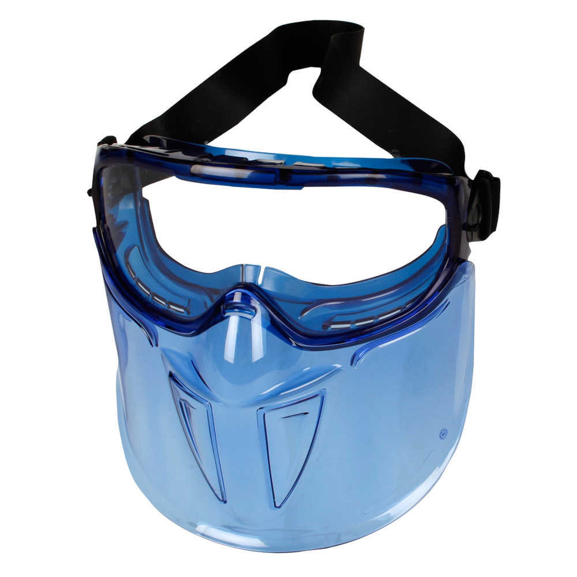 Kleenguard 18629 V90 Shield Safety Goggles with Removable Face Shield ...
