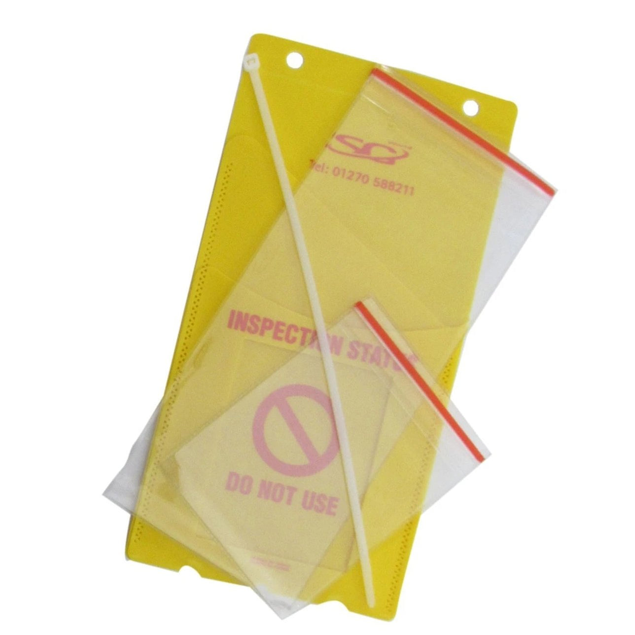 Large Yellow Inspection Book Holder / Paddle Kit — BHP Safety Products
