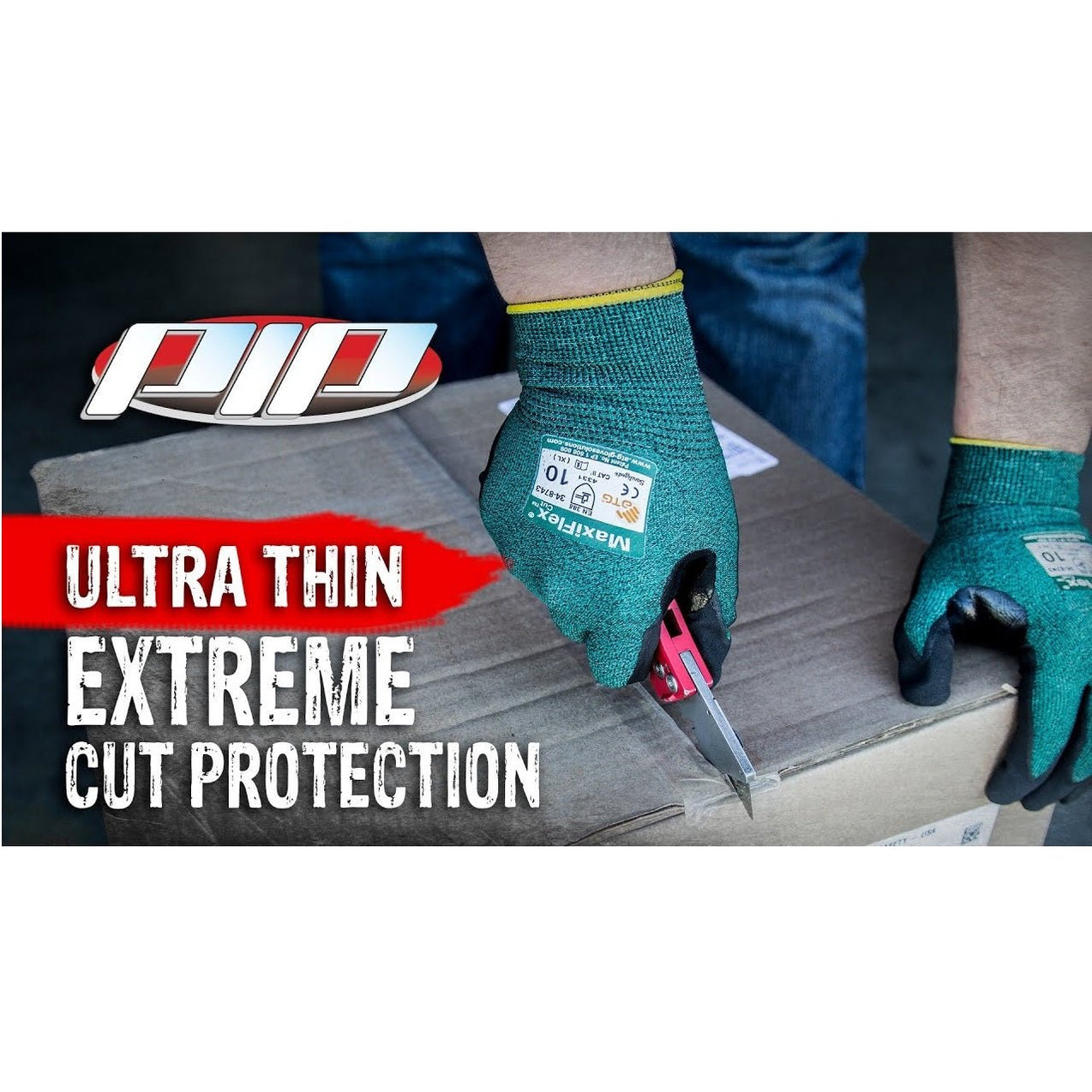 MaxiFlex Cut ANSI A2 Cut Resistant Glove with Seamless Knit Engineered ...