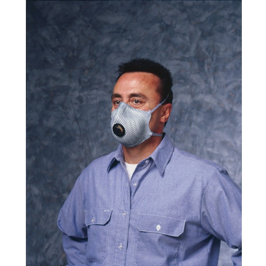 Moldex 2400N95 Particulate Respirator With Exhale Valve, Plus Relief F ...