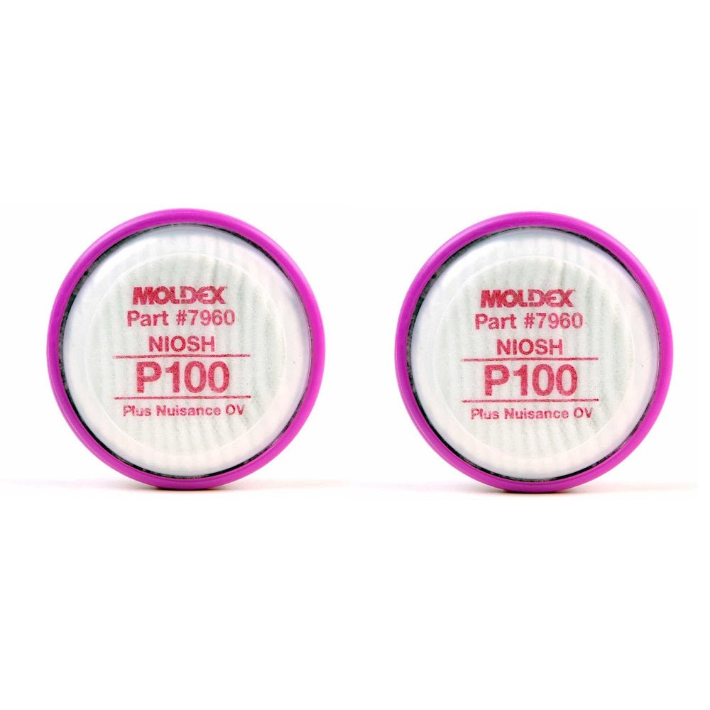 Moldex 7960 P100 Particulate Filter Disk with Nuisance Level Organic V ...