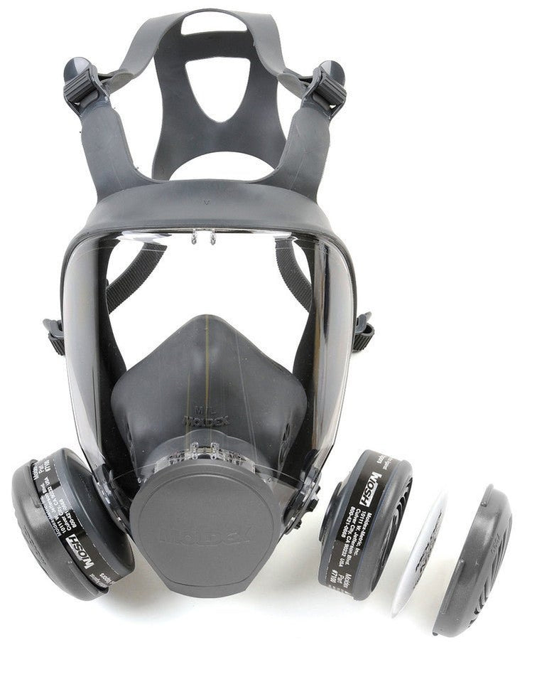 Moldex 9000 Series Reusable Full Face Respirator, Ultra-Lightweight wi ...
