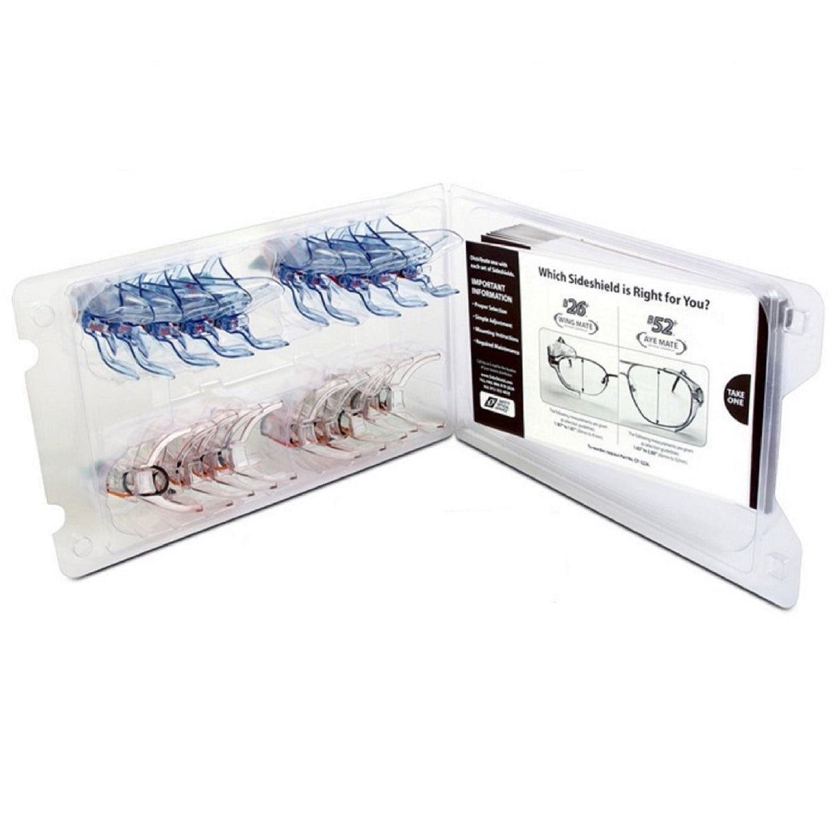 Safety Optical CP5226 Compliance Pack (10 - B26 Shields and 10 - B52 S ...